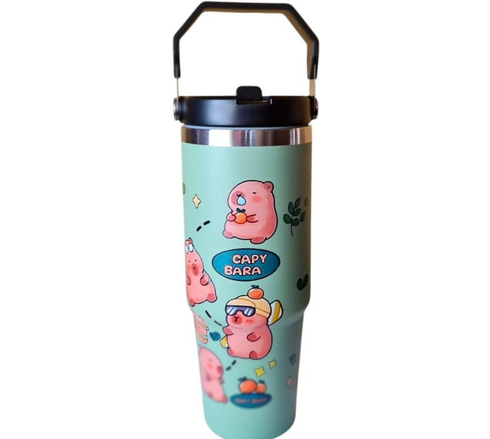 Generic Thermal Insulated Cartoon Pattern 890 ml Bottle (Pack of 1 ...