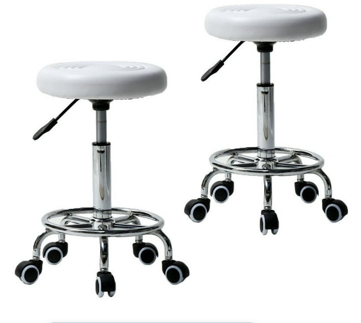 Buy Rex M 705- Foam Bar Stool (Finish Colour - White, DIY(Do-It ...