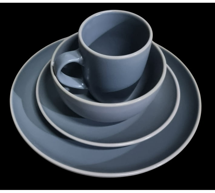 SUNSHINE Pack of 4 Glass AB225 Dinner Set () | Makro