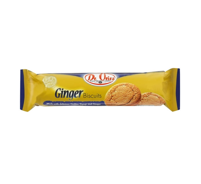 Buy De Vries Ginger Biscuits 200g in Bulk | Makro Business