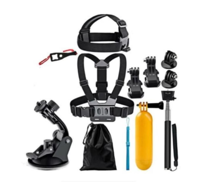 Someone’s in a Makro Sports Camera Accessories 9 in 1 Set Mood