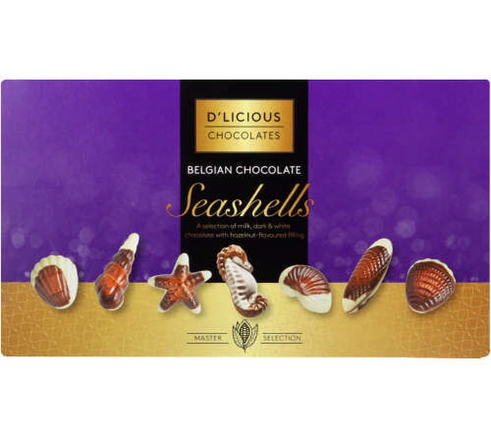D'ilicious Belgian Seashells Milk Chocolate Bites | Makro