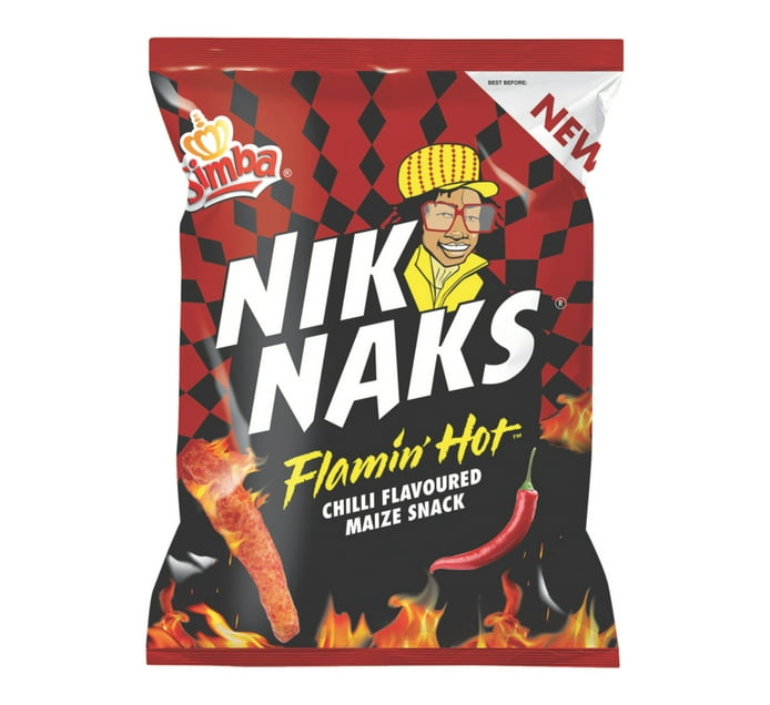 Someone’s in a Makro Simba Niknaks Flamin Hot (22 x 135 g) Mood