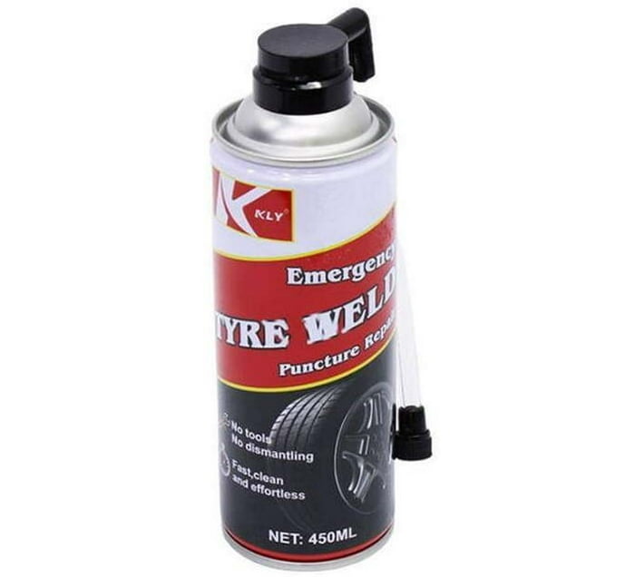 450ml - Emergency Tyre Weld Puncture Repair Tubeless Tyre Puncture Repair Kit () | Makro