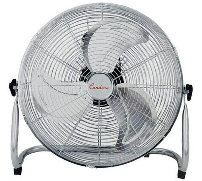 Buy Condere Condere FS40F20 A++ 450 mm Floor Fan (Silver, Pack of 1) in ...