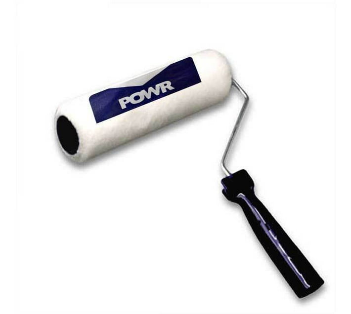 Buy POWR Paint Roller Complete Synthetic Long Pile 100mm Paint Roller ...