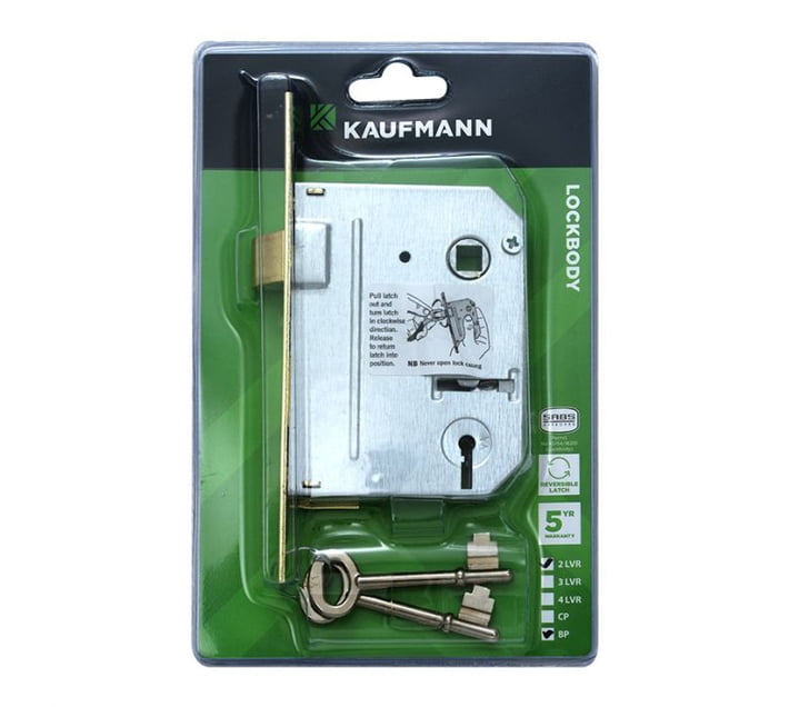 Someone’s in a Makro Kaufmann Lockbody 2 Lever SABS Brass Plated Mood