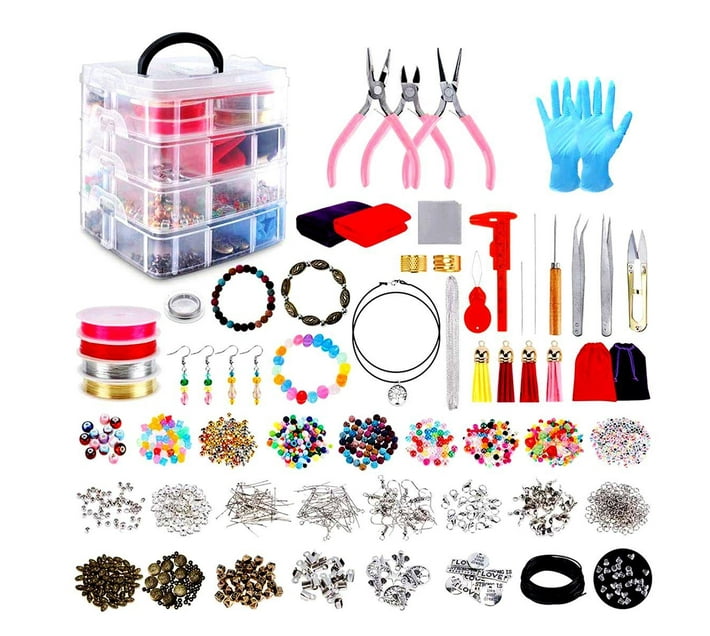 Someone’s in a Makro Jewelry Materials Kit Plier Accessories Full Set ...