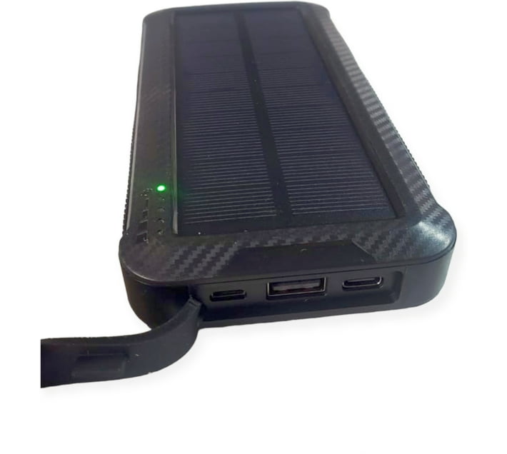 SUPER E 16800 mAh Wired & Wireless Power Bank (Black, Lithium Polymer ...