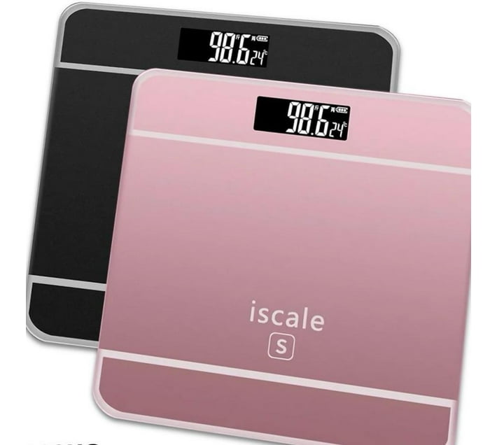 i-scale iScale Electronic Digital Bathroom Weighing Scale (Pink) | Makro