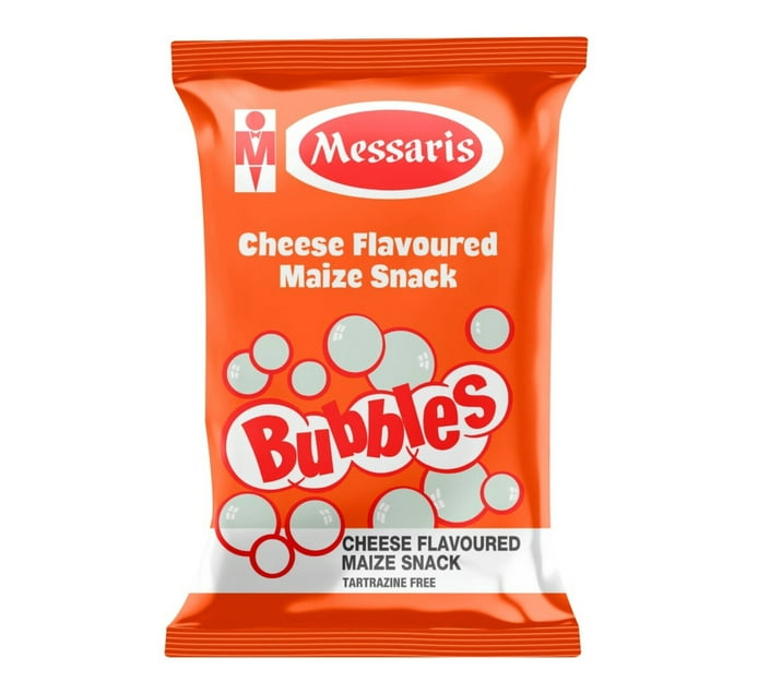 Buy Messaris Cheese Bubbles Maize Snack 100g in Bulk | Makro Business