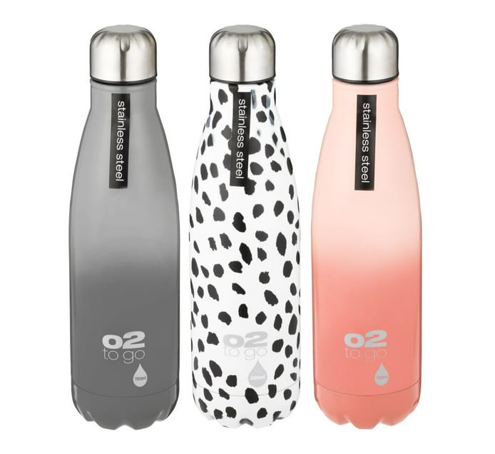 O2 750ml Stainless Steel Bottle | Makro
