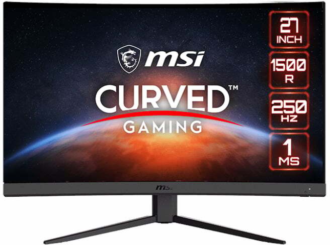 MSI 27 inch Curved Full HD IPS Panel Gaming Monitor (G27C4X 27" Curved ...