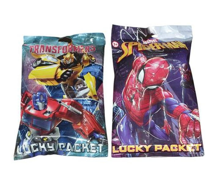 Lucky Packets Transformers and Spiderman | Makro