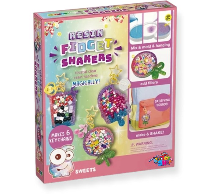 Toy Shop 3D Smart Resin Artwork – Resin Fidget Shakers Activity Toys ...