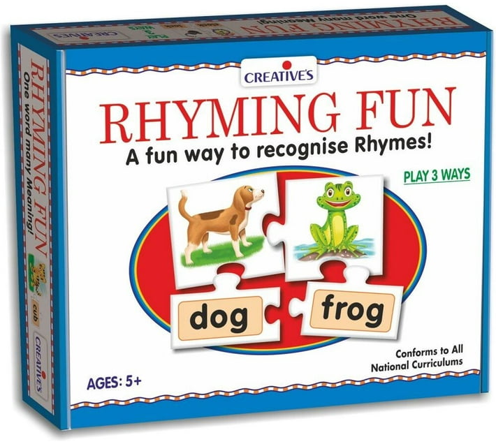 Buy Creatives Rhyming Fun (Read and Match Rhyming Words and Pictures ...