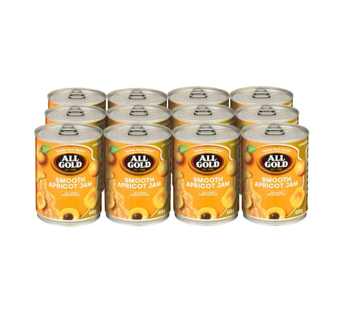 Buy All Gold Smooth Apricot Jam (12 x 450g) in Bulk | Makro Business