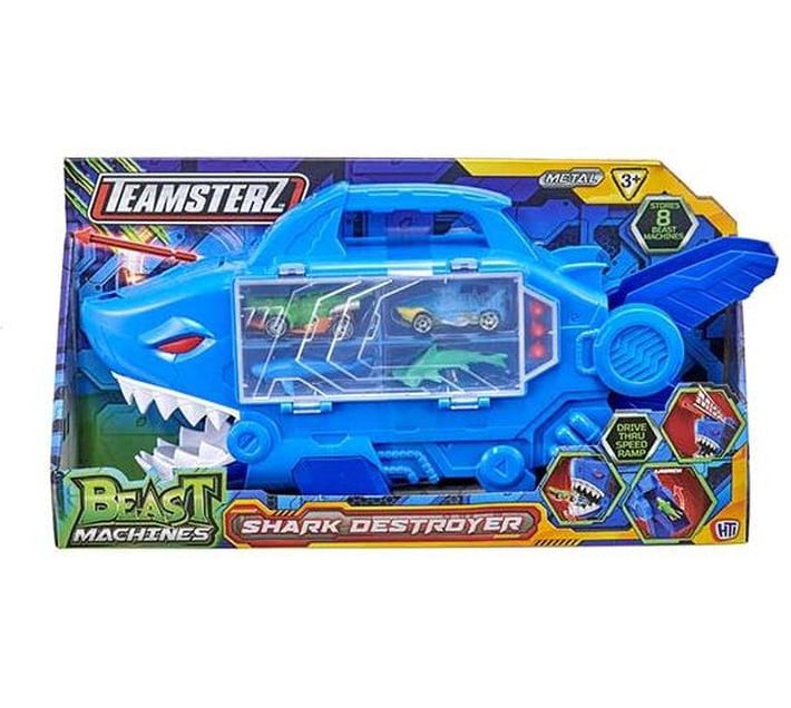 Teamsterz BEAST MACHINES SHARK DESTROYER 4 PIECES (Pack of: 1) | Makro