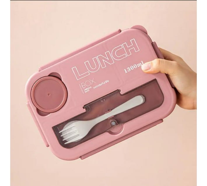 CLICK2BUY 1706 3 Containers Lunch Box (1300 ml, Thermoware) | Makro