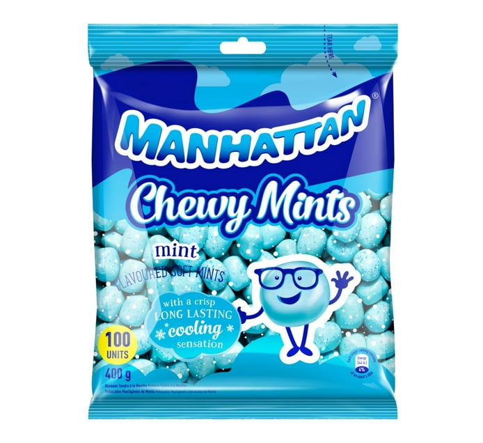 Manhattan Chewy Soft Mints Mint (1 x 400g) | Makro