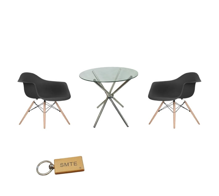 Modern 3 Piece Table and Chair Set +Smte Keyring | Makro