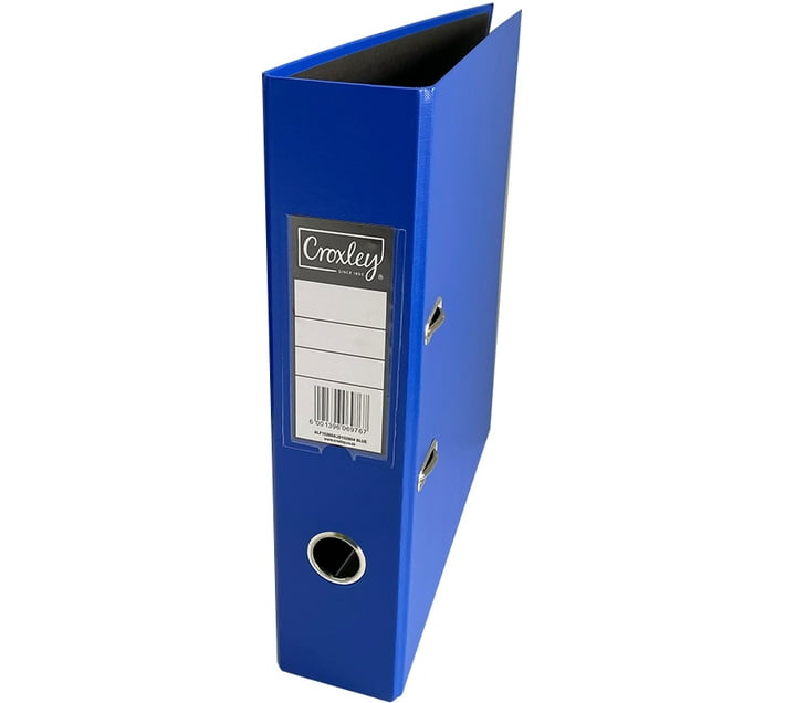 Buy CROXLEY Polypropelene File LEVER ARCH (Set of 10, Blue) in Bulk ...