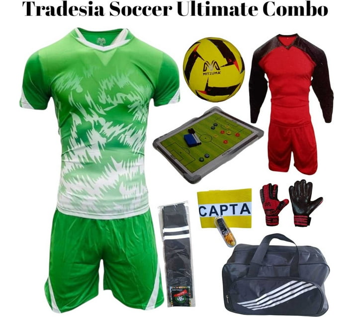Tradesia Soccer 15 Sets Ultimate Combo Football & Fitness Kit () | Makro