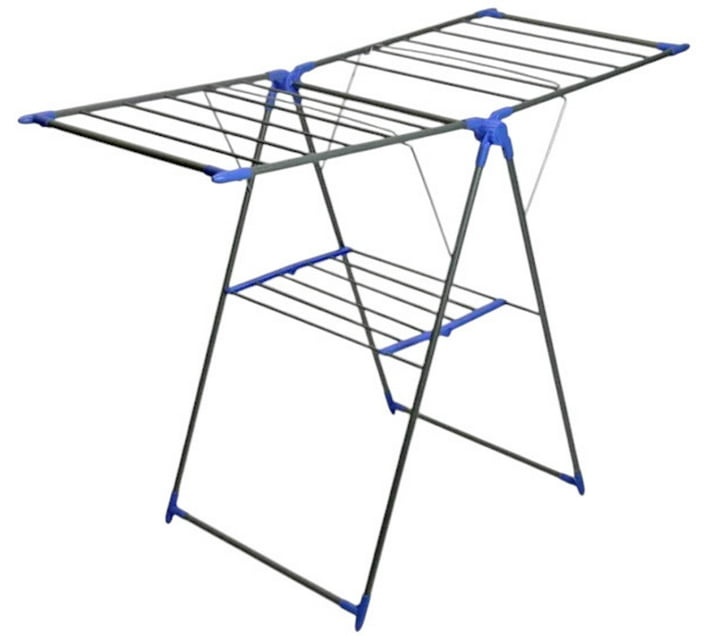 Drying Rack Steel Floor Cloth Dryer Stand CDS-002 (4 Tier) | Makro