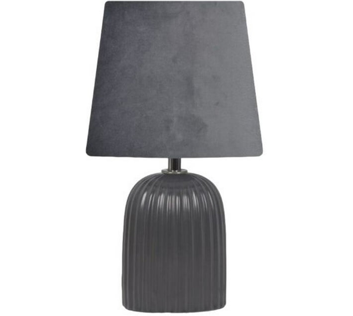Danny Home Grey Table lamp 27.5cm Night Lamp | Makro
