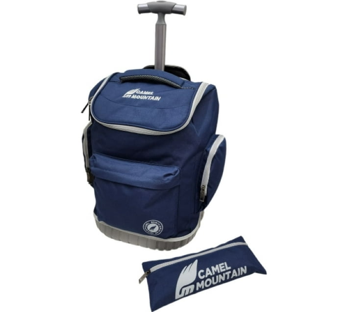 Camel Mountain School Trolley Bag with Extendable Handles and 6 ...