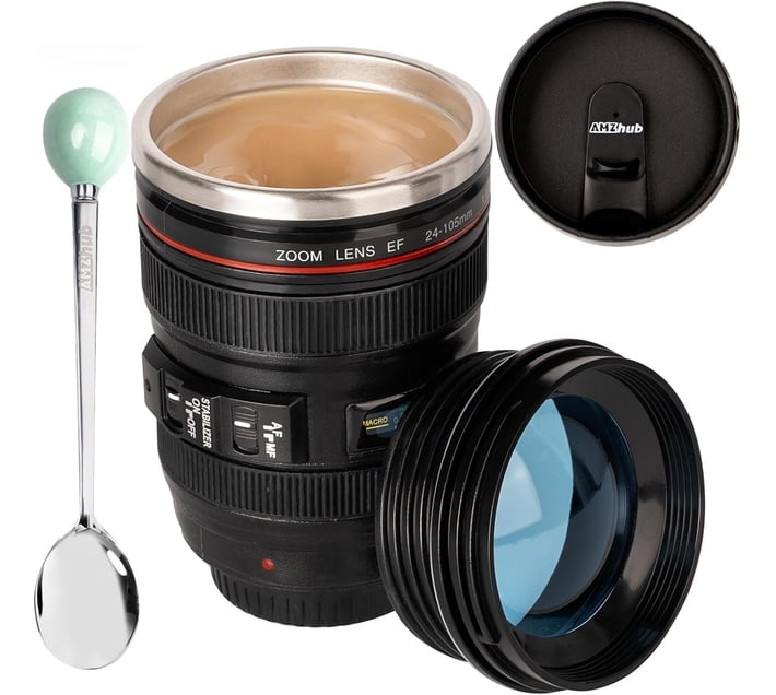 Generic Camera Lens Mug EF 24-105mm Camera Lens Coffee Cup Instant ...