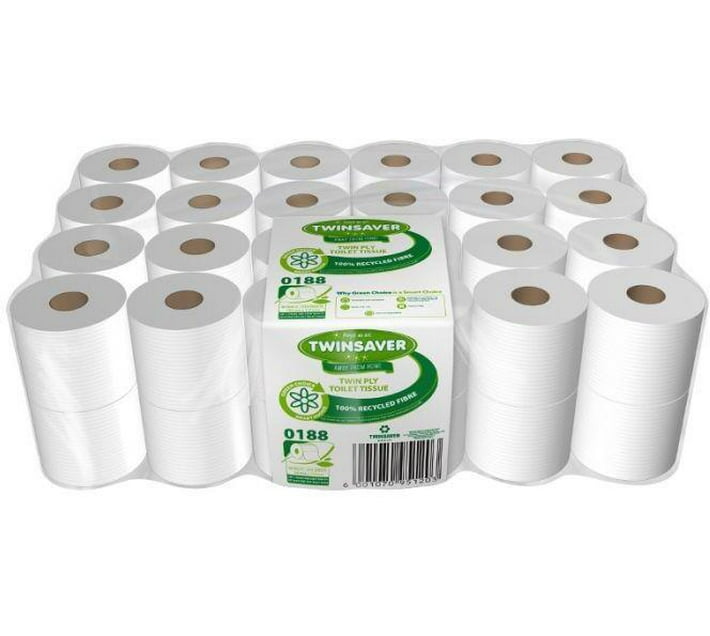 Buy Twinsaver 2 Ply Toilet Paper Roll (Pack of 1 x 48 Rolls) in Bulk ...