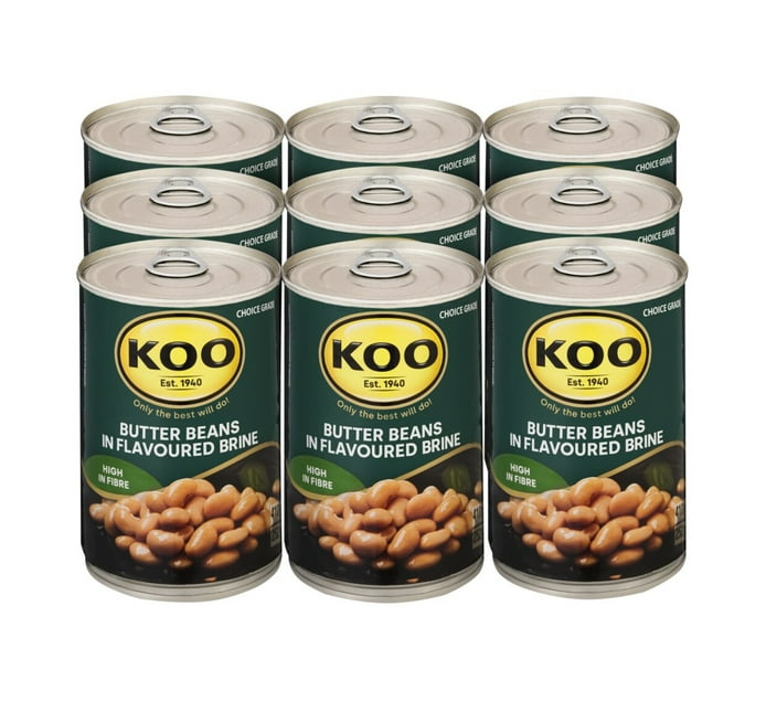 KOO Butter Beans (12 x 410g) | Makro