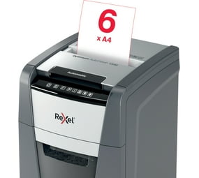 Rexel Optimum AutoFeed+ 130M Automatic Micro Cut P5 Paper Shredder ...
