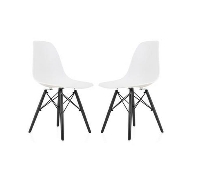 Someones In A Makro Smte 2 X Stylish Black Wooden Leg Chairs Mood