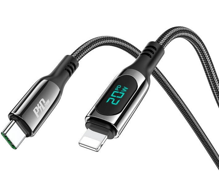 Hoco. USB Type C To Lightning 1.2 m Fast Charging 20W Durable Anti ...
