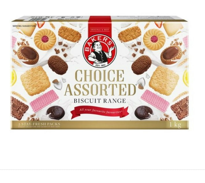 Buy Bakers Choice Assorted Biscuit (1 kg) in Bulk | Makro Business