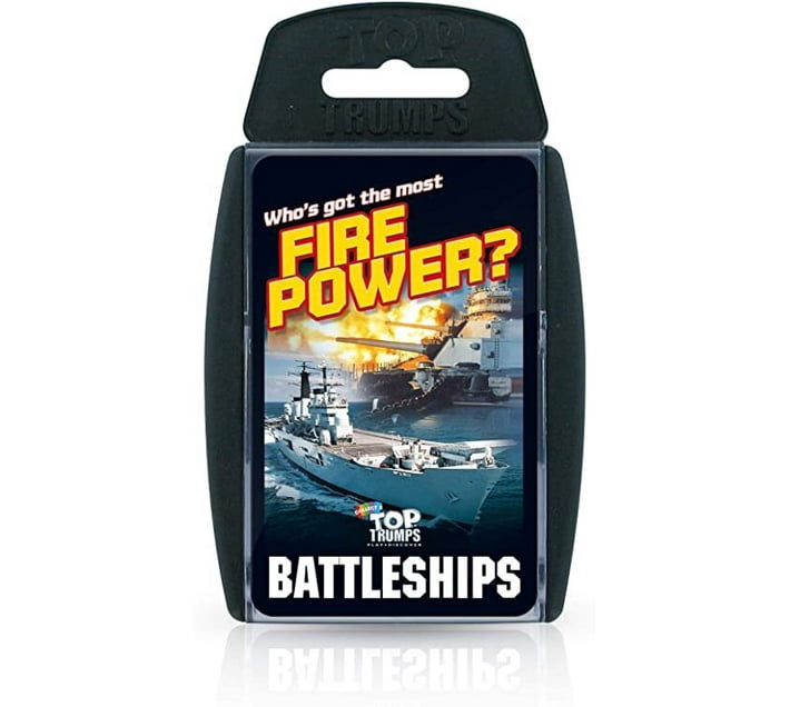 Top Trumps BATTLESHIPS Paper Object Recognition, Reading & Writing ...