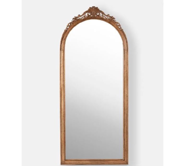 Insight Grace Wood Mirror Decorative Mirror (Oval) | Makro