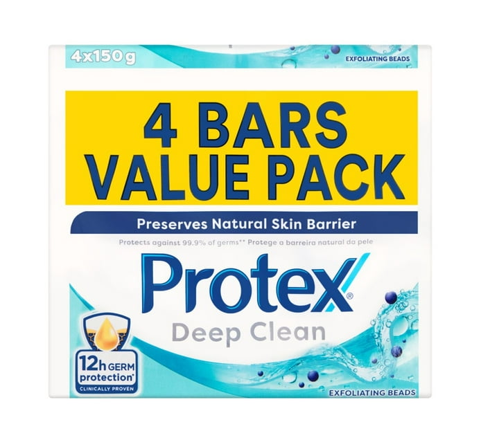 Buy Protex Regular Bar Soap Regular (4 x 150g) in Bulk | Makro Business