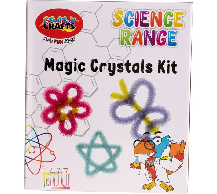 CRAZY CRAFTS Science Range - Magic Crystals Kit Do-it-yourself Kits Art ...