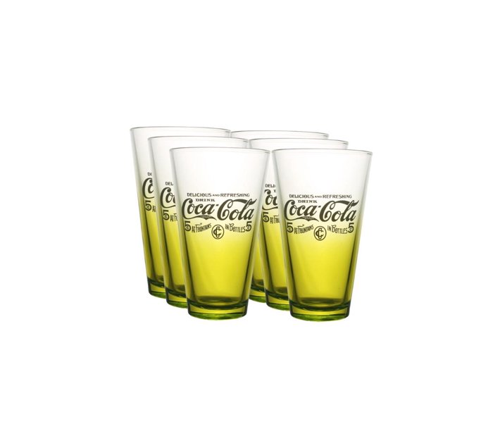 Someone’s in a Makro Coke Hiball Glass 300ml - Green - 6 Pack Mood
