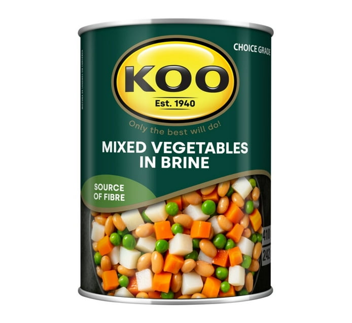 Someone’s in a Makro KOO Mixed Vegetables (420g) Mood