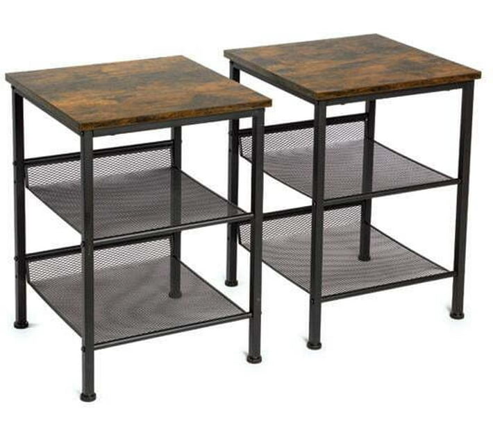 LASA CASA-SIDETAB-TWO Steel Side Table | Makro