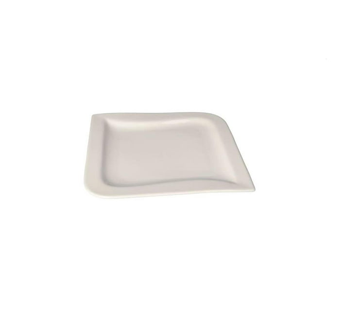 Someone’s in a Makro White Square Ceramic Dessert Side Plate 201Cm 510G ...