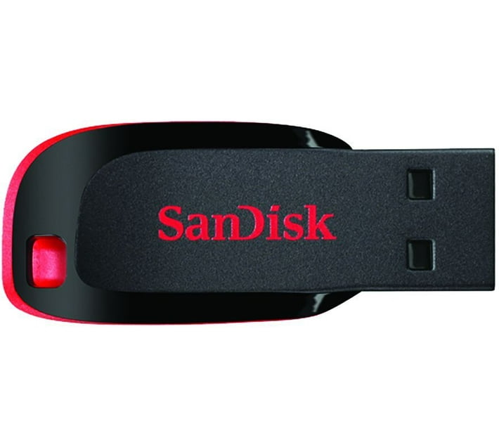 Buy Sandisk 8GB USB SanDisk Cruzer Blade 8 GB (Red, Type C) in Bulk ...