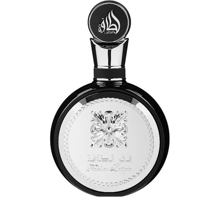 Lattafa Fakhar Silver Eau de Parfum - Oriental for Men (100 ml, Pack of ...