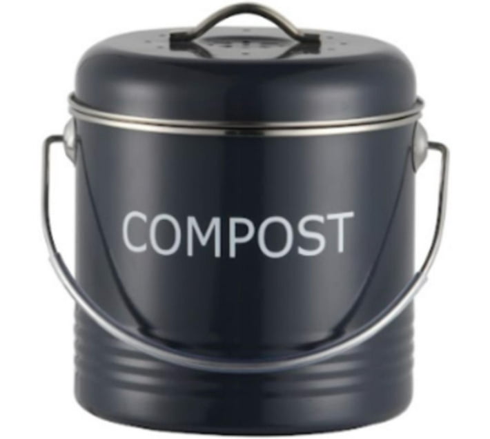 Fine Living 3000672 Steel Dustbin | Makro