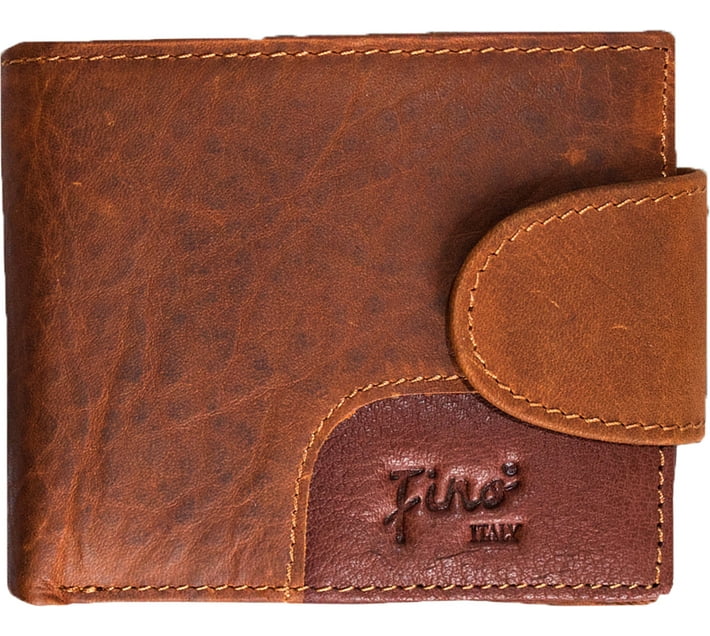 fino GX-049 Full Grain Genuine Leather Men s Classic Card Wallet with ...