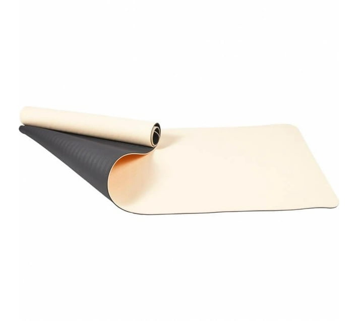 Someone’s in a Makro Yoga mat black/apricot 180 x 60 x 0.6cm Mood